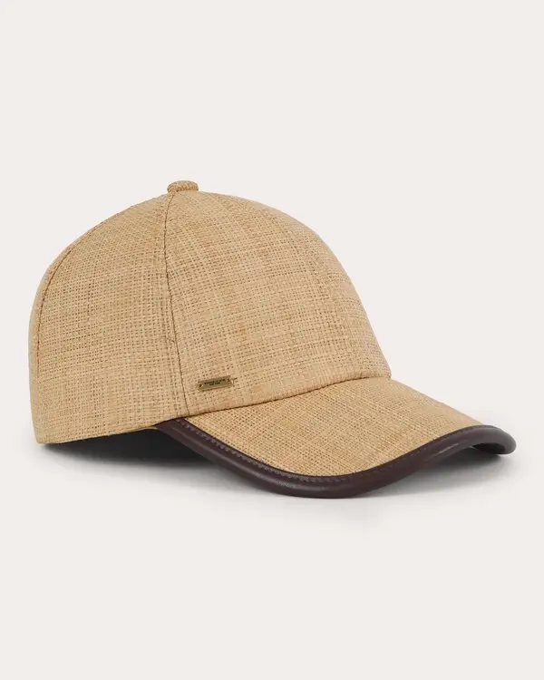 Eugenia Kim Lo Raffia Baseball Cap - Neutral