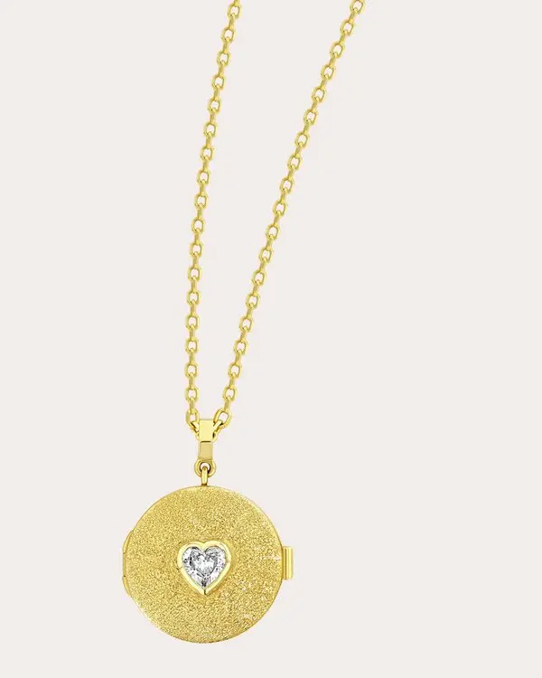 FUTURE FORTUNE Diamond & 18k Enchanted Locket Necklace - Gold