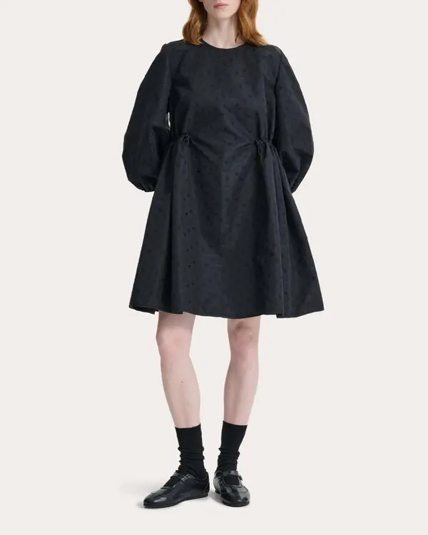 Cecilie Bahnsen Clo Iris Jacquard A-line Mini Dress