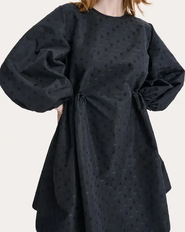 Cecilie Bahnsen Clo Iris Jacquard A-line Mini Dress