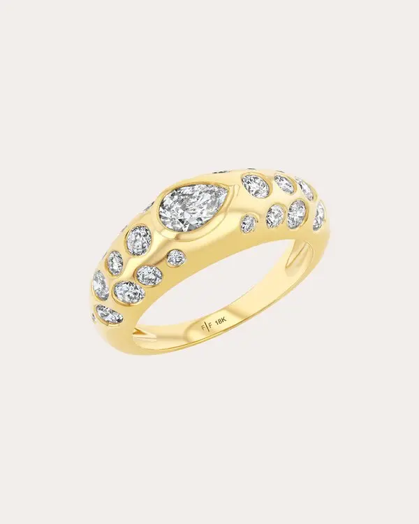 FUTURE FORTUNE Diamond And 18k Ring - Gold