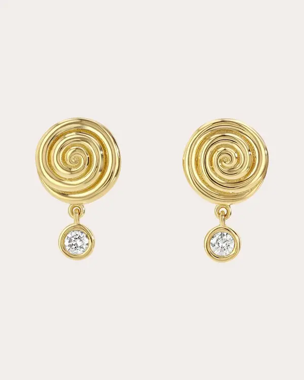 FUTURE FORTUNE Galaxy Of Stars Stud Earrings - Yellow