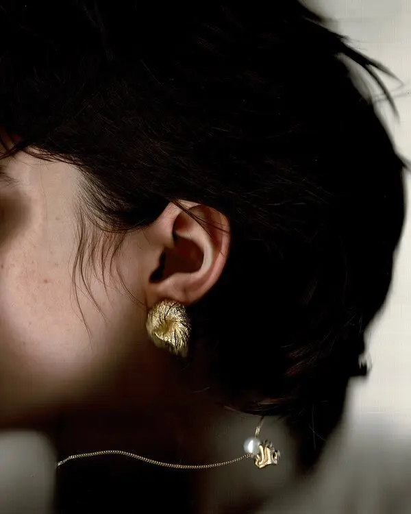 Completedworks Yarn Stud Earrings