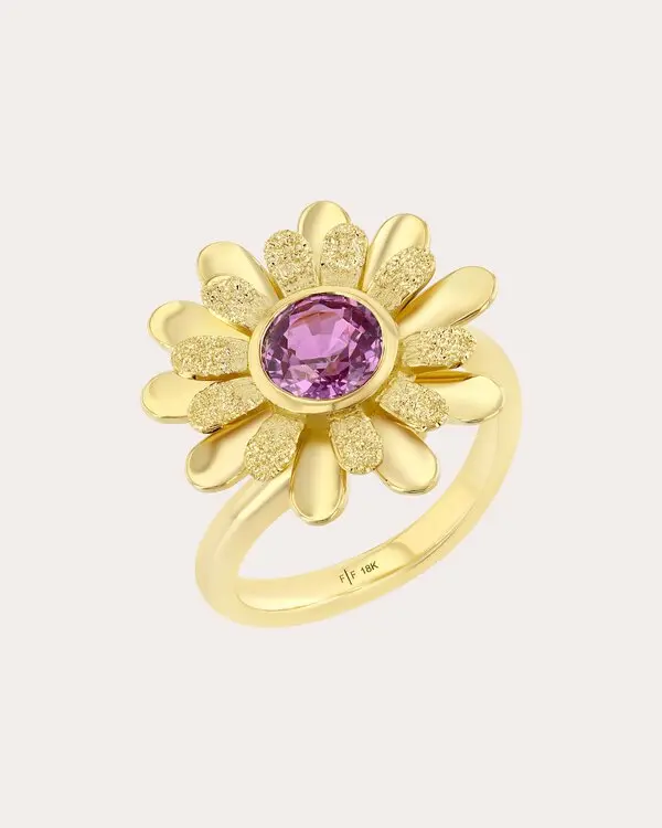 FUTURE FORTUNE Mini Wildflower 18k Ring - Gold