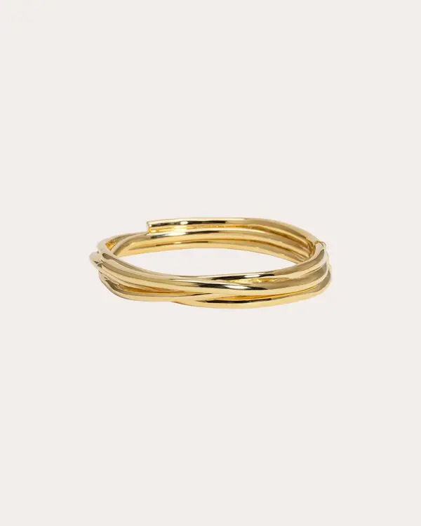 Completedworks Coiled Bangle Bracelet - Gold