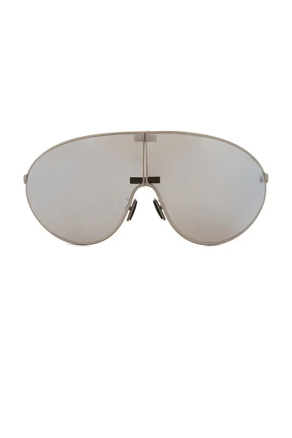 Moncler Vekto Pilot Sunglasses - Silver