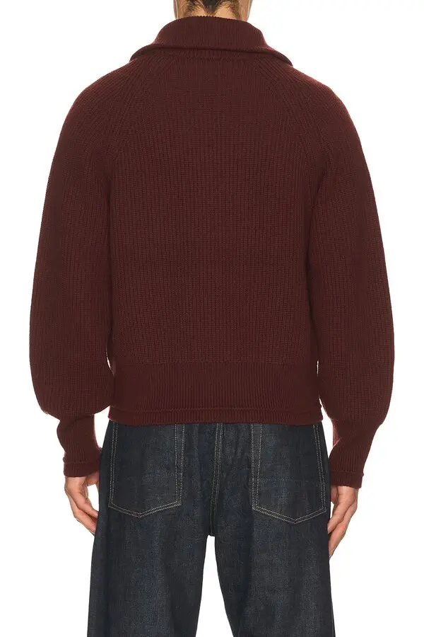 ENTIRE STUDIOS Blimp Quarter Zip Sweater