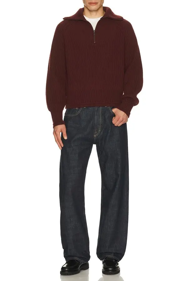 ENTIRE STUDIOS Blimp Quarter Zip Sweater
