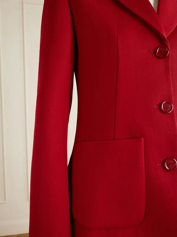 Loewe Wool-blend Blazer - Red