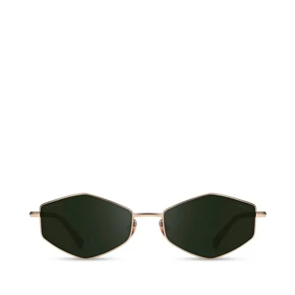 ASPINAL OF LONDON Sophia Aviator Sunglasses - Gold