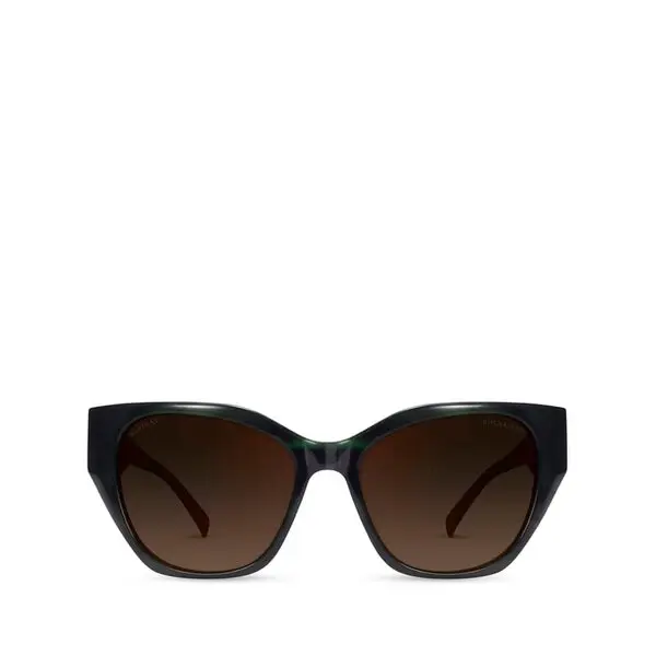 ASPINAL OF LONDON Ivy Cat-eye Sunglasses - Green