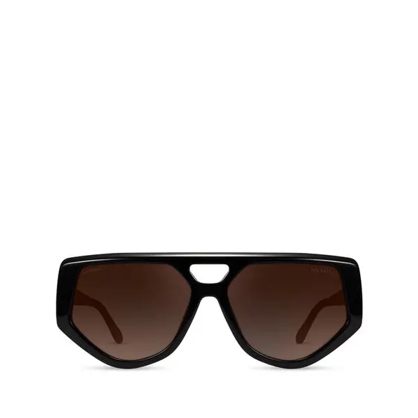 ASPINAL OF LONDON Cabo Aviator Sunglasses - Black