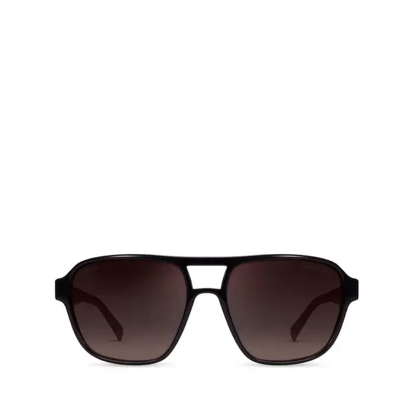 ASPINAL OF LONDON St. Barts Aviator Sunglasses - Black