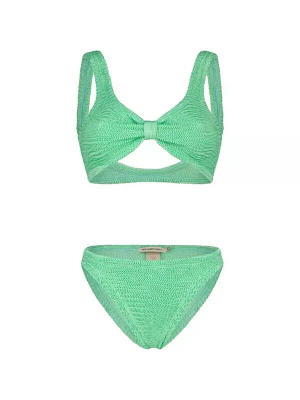 PARAMIDONNA Salma Textured Bikini - Green