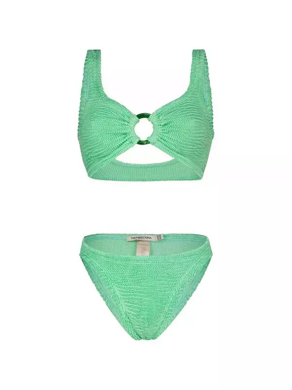 PARAMIDONNA Irina Ring-detail Bikini - Green