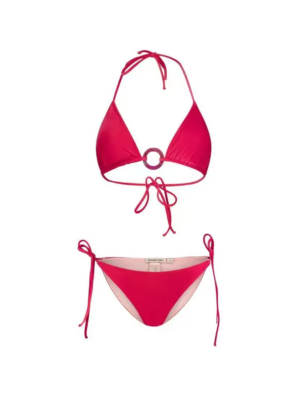 PARAMIDONNA Kelly Velvet Swimsuit - Red