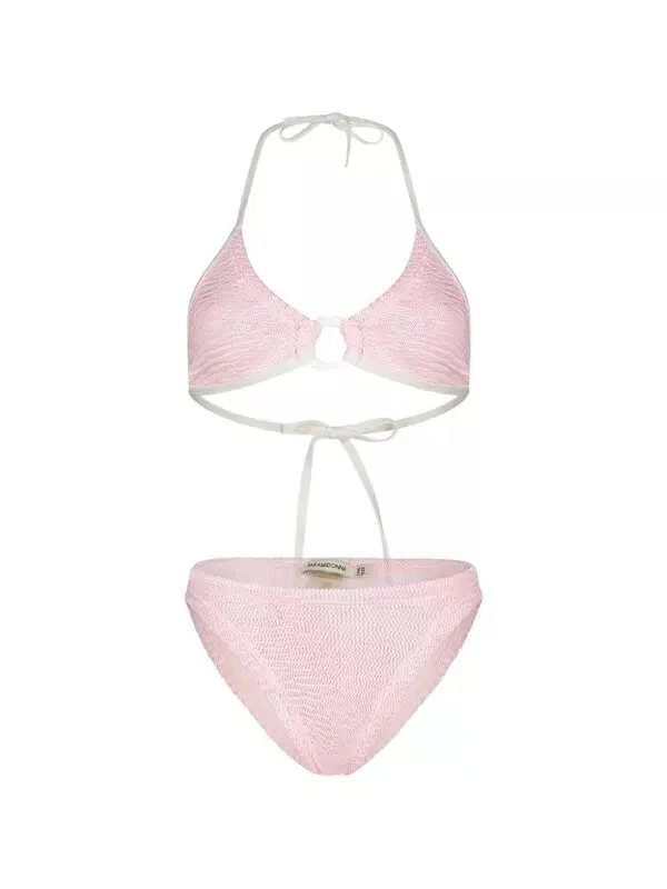 PARAMIDONNA Ring-detail Bikini Set - Pink