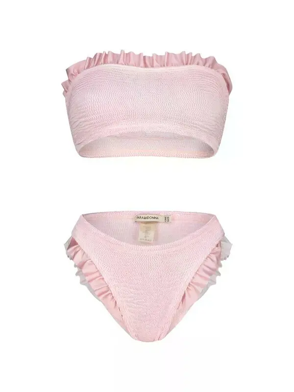PARAMIDONNA Kylie Ruffled Bikini - Pink
