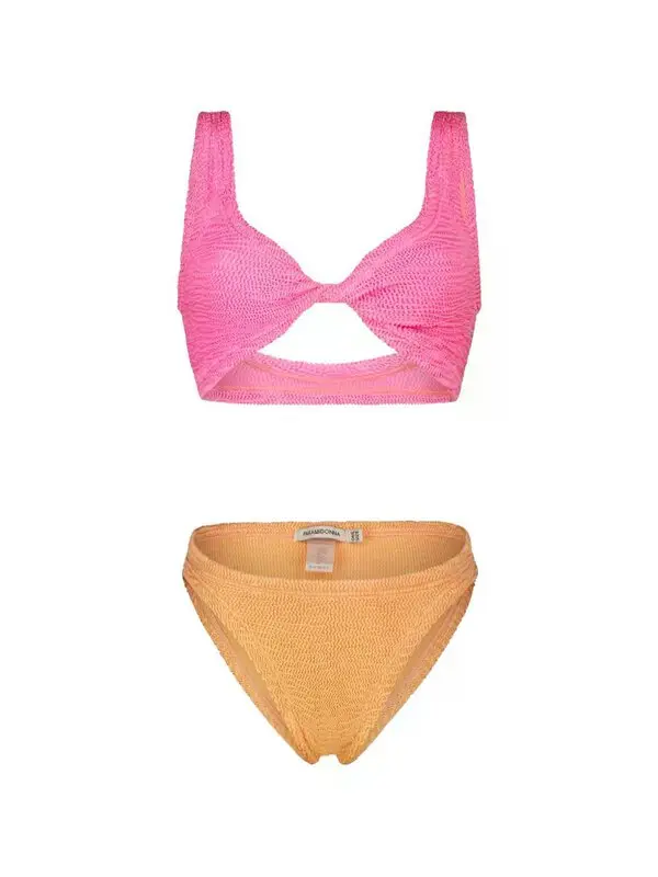 PARAMIDONNA Donika Textured Bikini - Pink