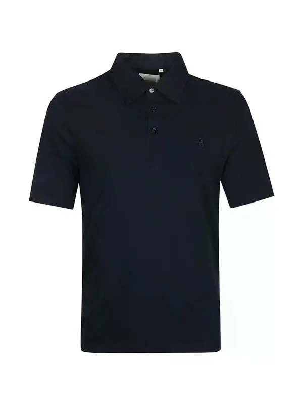 BALLANTYNE Short-sleeved Polo Shirt - Blue