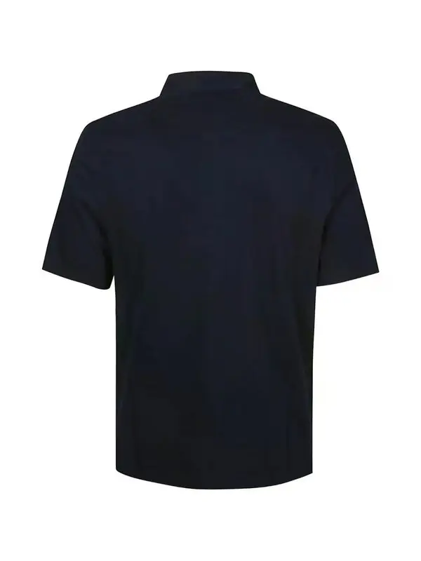 BALLANTYNE Short-sleeved Polo Shirt - Blue