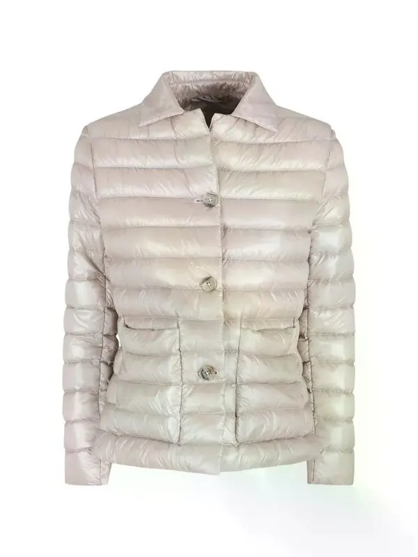 Herno Button-fastening Jacket - Neutrals