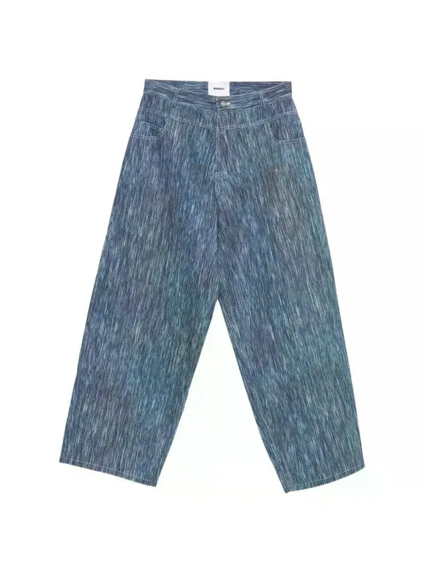 BONSAI Textured Jeans - Blue