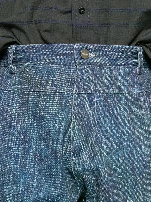 BONSAI Textured Jeans - Blue