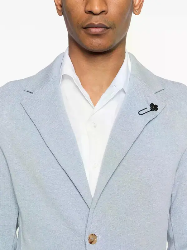 LARDINI Pocket Pin Blazer - Blue