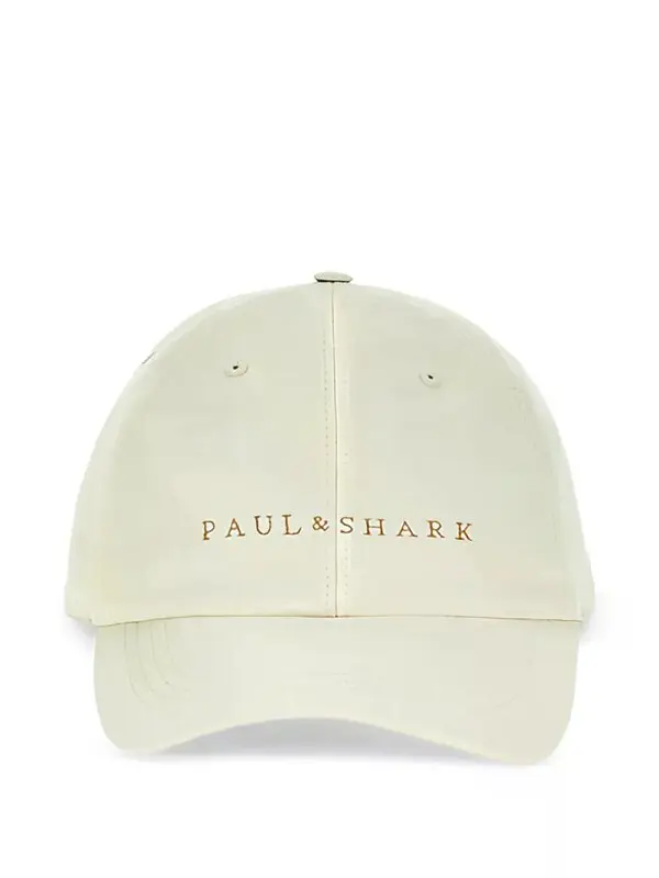Paul & Shark Embroidered Logo Baseball Cap - Neutrals