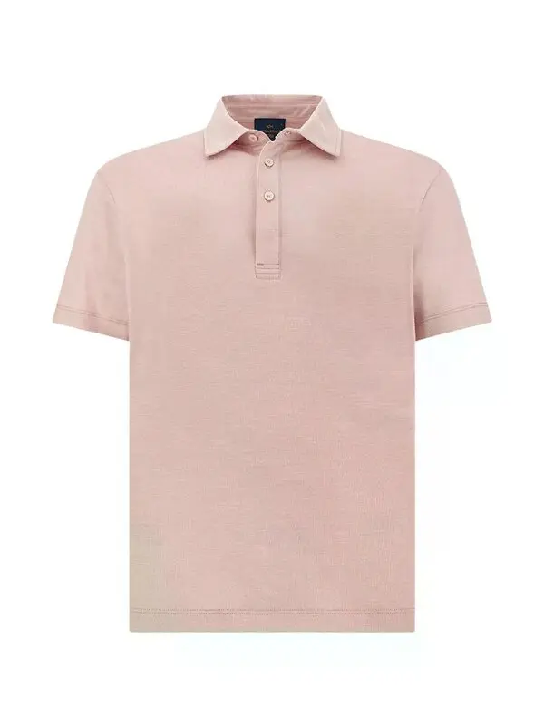 Paul & Shark Buttoned Polo Shirt - Pink