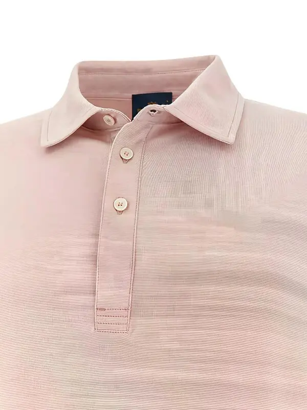 Paul & Shark Buttoned Polo Shirt - Pink