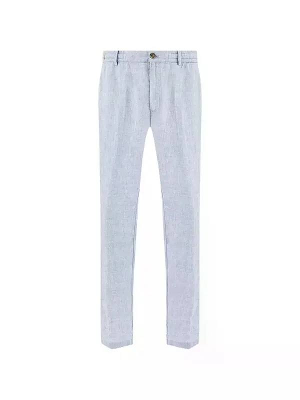 Paul & Shark Linen Chino Trousers