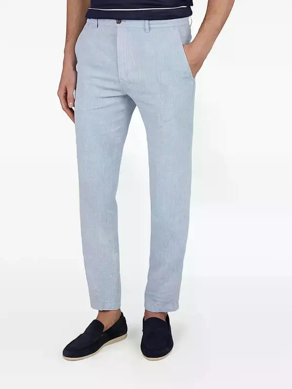 Paul & Shark Linen Chino Trousers