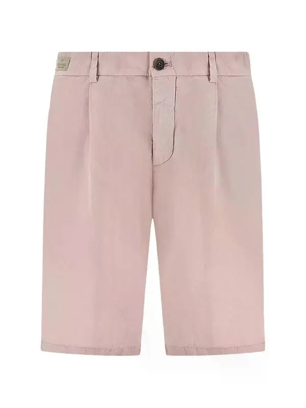 Paul & Shark Buttoned Bermuda Shorts - Pink