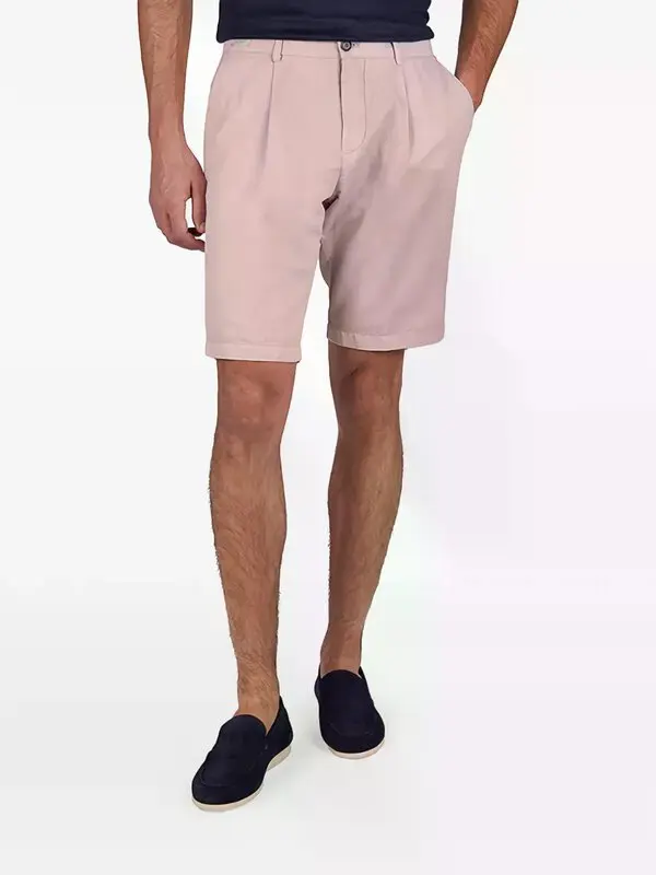 Paul & Shark Buttoned Bermuda Shorts - Pink