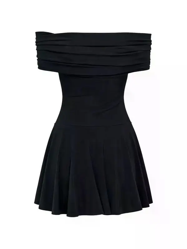Norma Kamali Off-shoulder Mini Dress