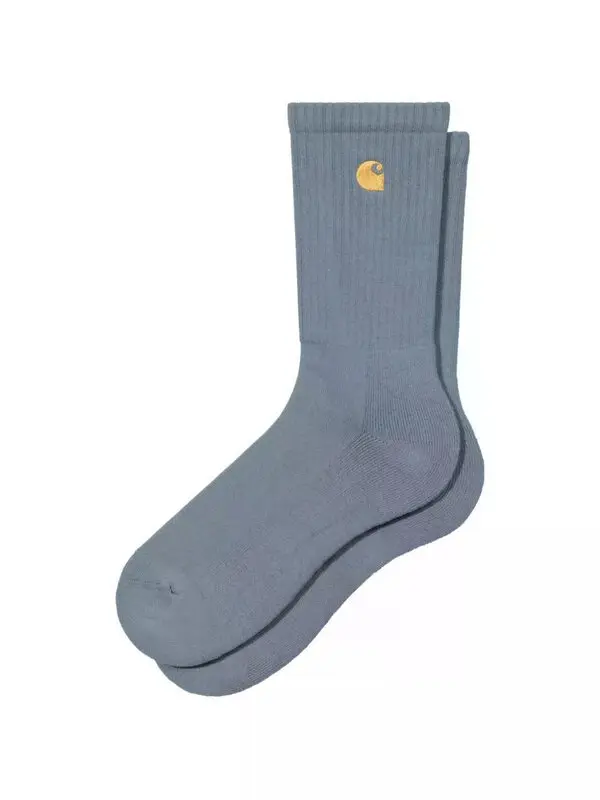 Carhartt Work In Progress Embroidered Socks - Blue