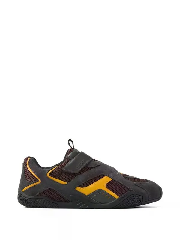 Versace Galaxia Suede Sneakers - Brown