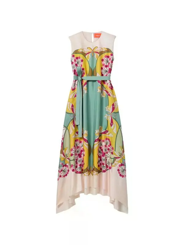 La DoubleJ San Carlo Sleeveless Maxi Dress - Green