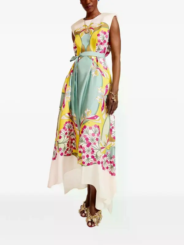La DoubleJ San Carlo Sleeveless Maxi Dress - Green