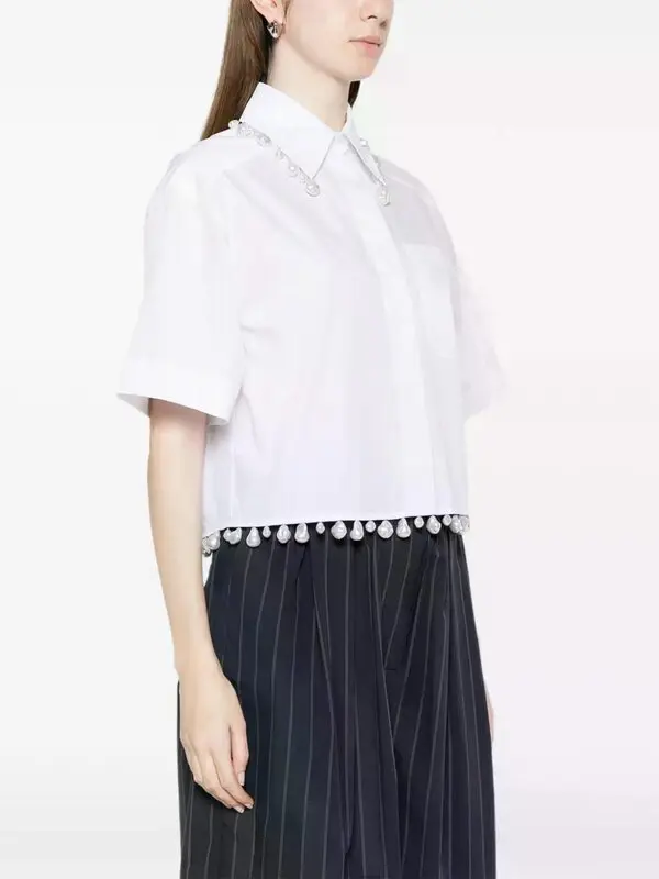 Sportmax Pearl-embellished Shirt