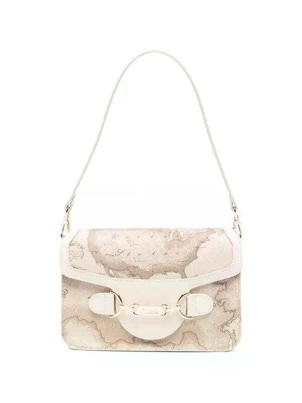 ALVIERO MARTINI 1° CLASSE Map-print Shoulder Bag