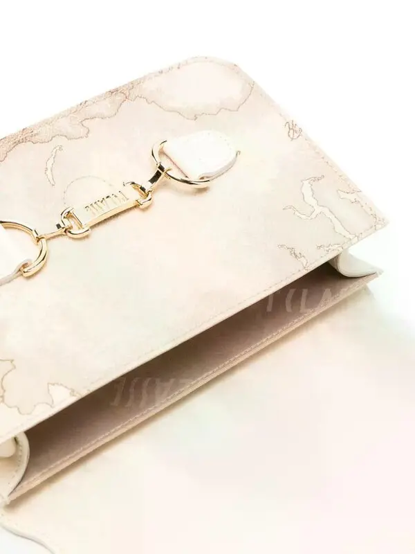ALVIERO MARTINI 1° CLASSE Map-print Shoulder Bag