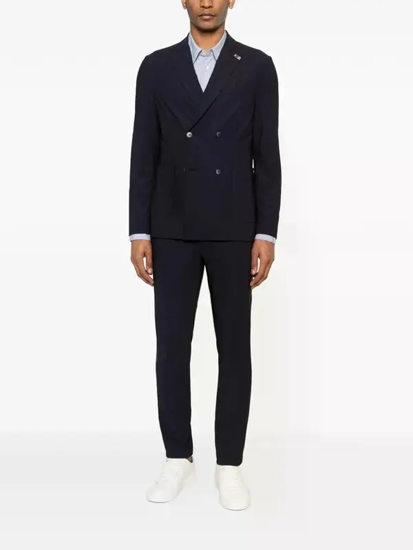 DISTRETTO 12 Active Drawstring Trousers - Blue