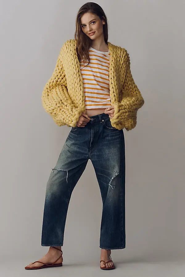 HOPE MACAULAY Colossal Wool Cardigan