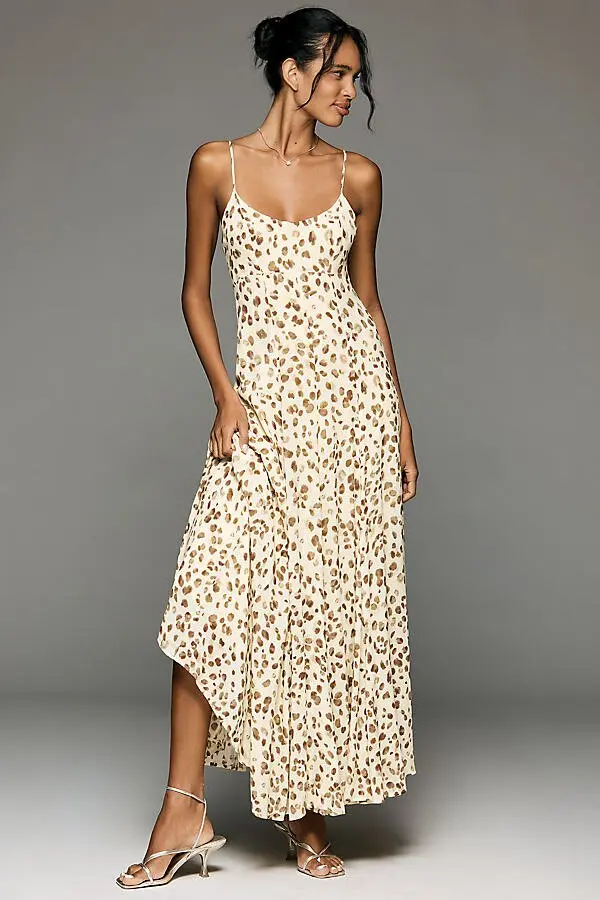 NOBODY'S CHILD Kiki Scoop-neck Maxi Dress