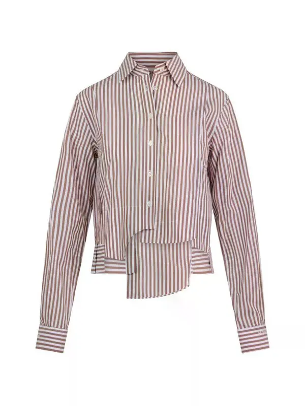 Monse Deconstructed Cropped Shirt
