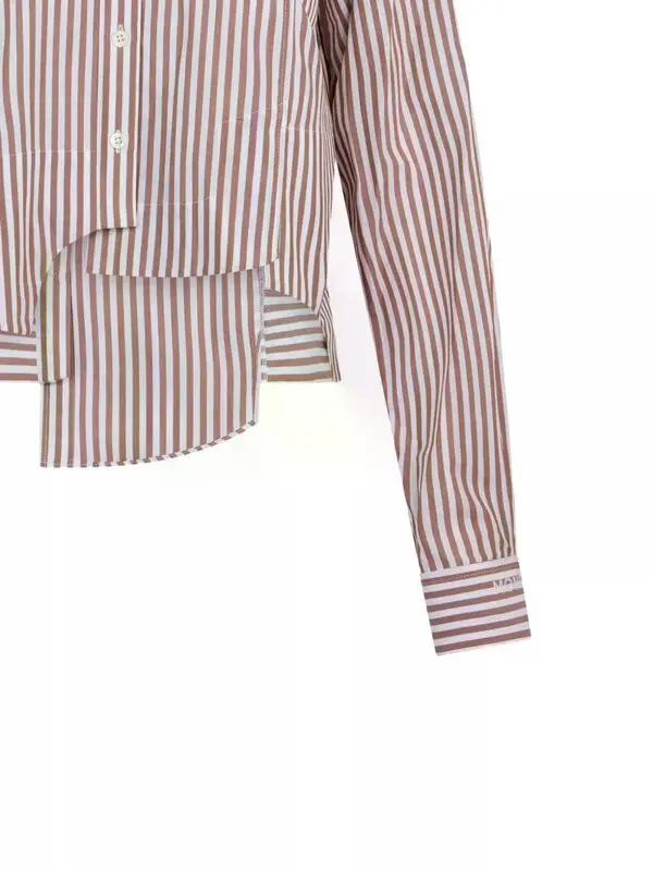 Monse Deconstructed Cropped Shirt