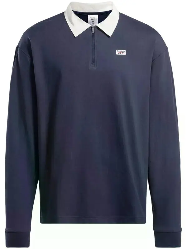 REEBOK Court Sport Quarter-zip Sweatshirt - Blue